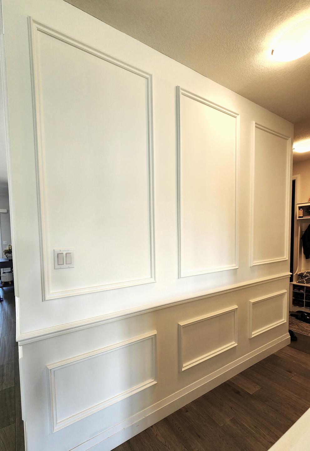 Wall Paneling Kit- Wall Trim Accent Wall- Wainscoting- Picture Frame S ...