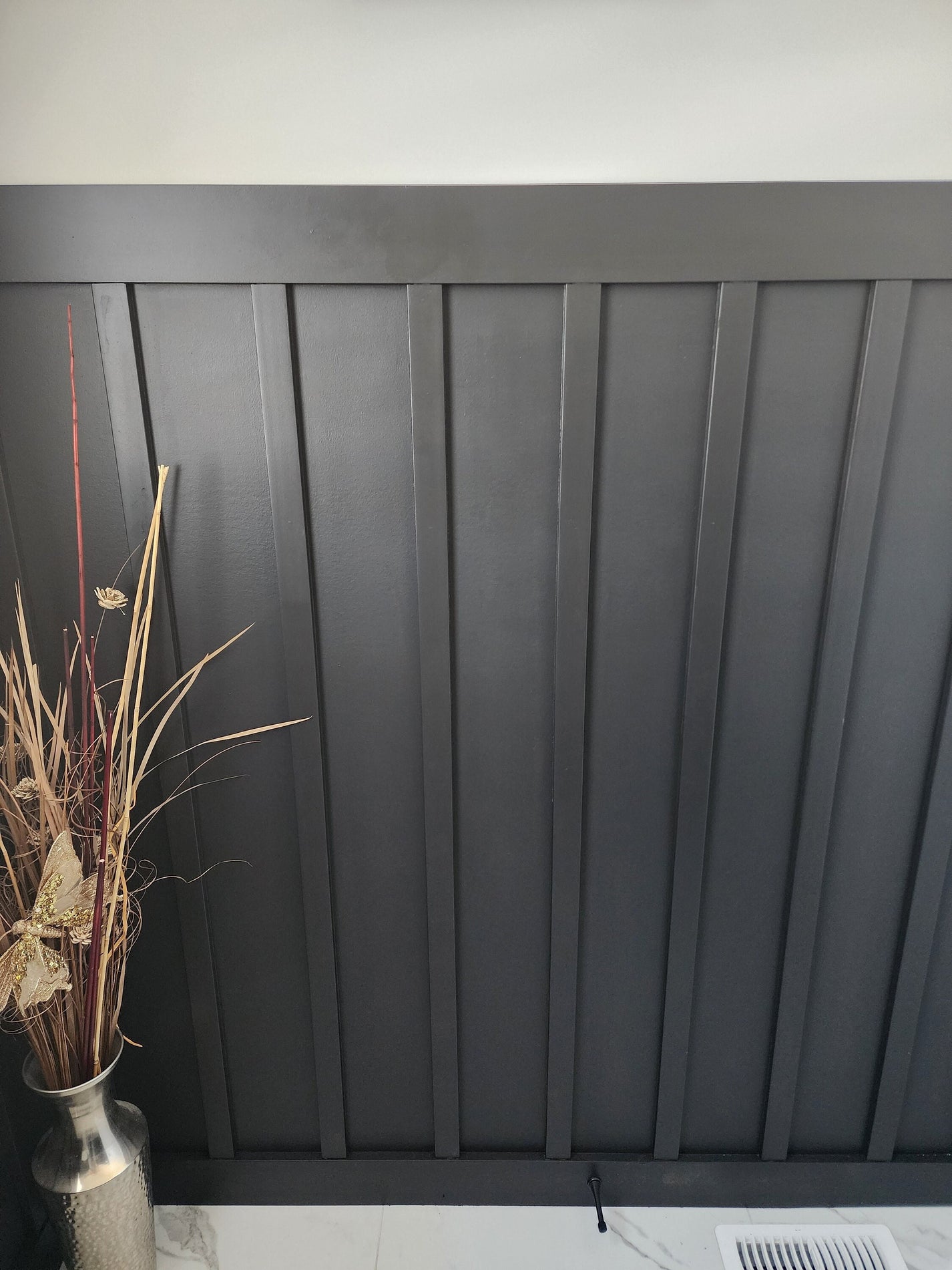 Pre-cut Wall Trim Kit- Wall Molding- Board And Batten- Half Wall Panel ...