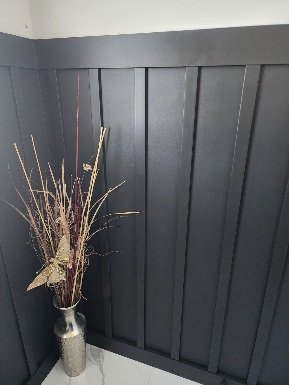 Pre-cut Wall Trim Kit- Wall Molding- Board And Batten- Half Wall Panel ...