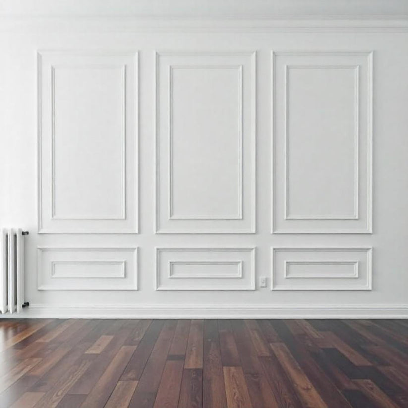 Wall Molding Kit- Double Frame 6 Panel- Pre-Cut Paneling- Wall Trim- A ...